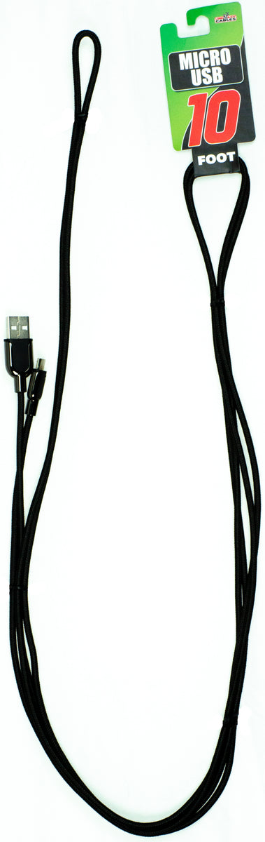 10' Micro USB Cable – Long Ass Cables